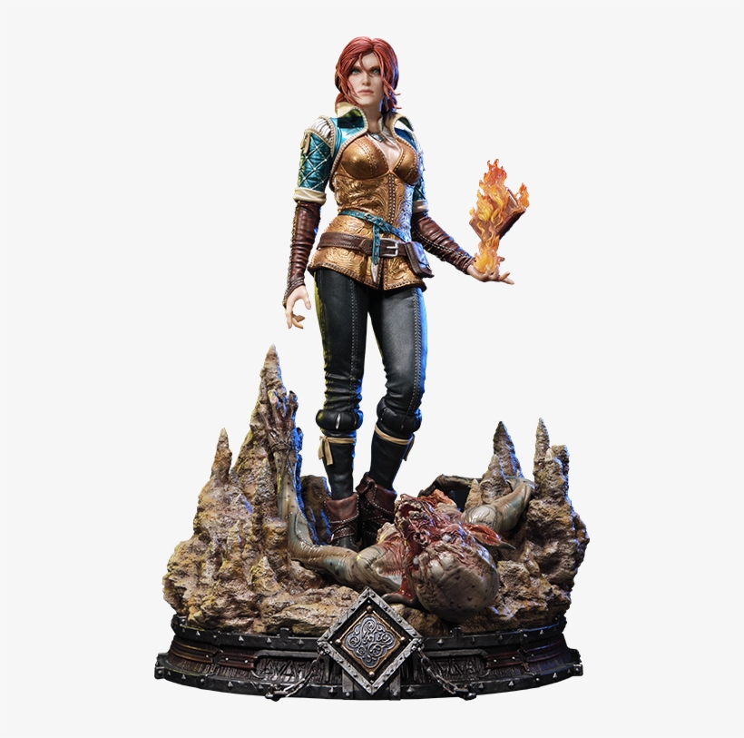 The Witcher - Witcher 3 Triss Figure PNG Image | Transparent PNG Free ...