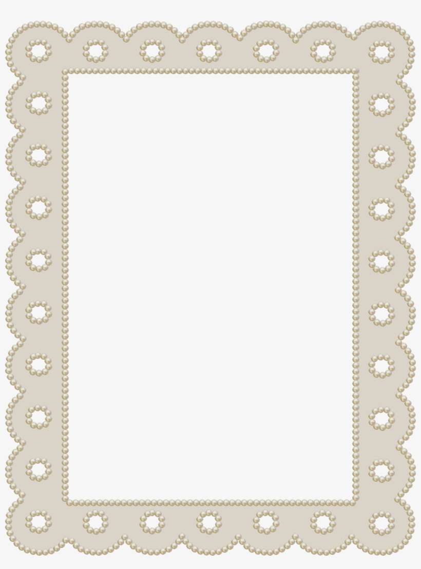 Download More Pearl Frames - Picture Frame | Transparent PNG Download ...