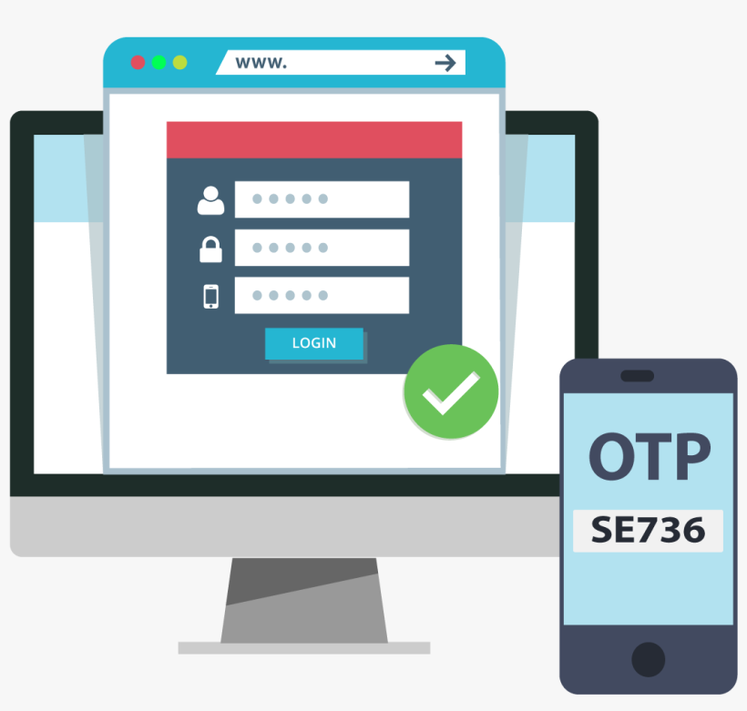 Image Is Not Available - One Time Password Otp Icon PNG Image ...