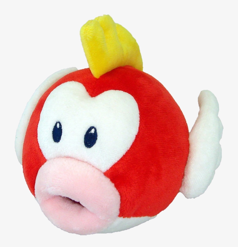 Super Mario Bros - Super Mario Cheep Cheep Plush PNG Image ...