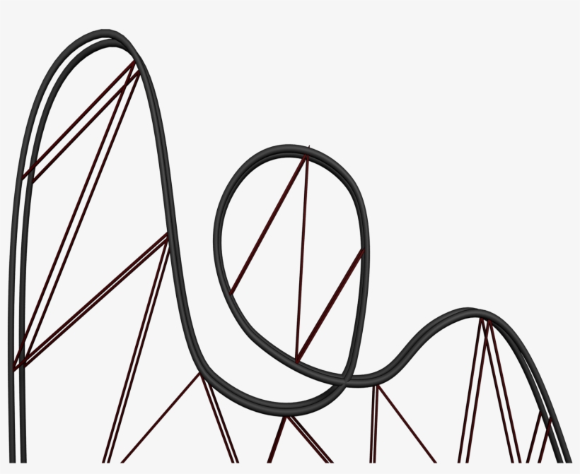 Roller Coaster Png - White Roller Coaster Png PNG Image | Transparent ...