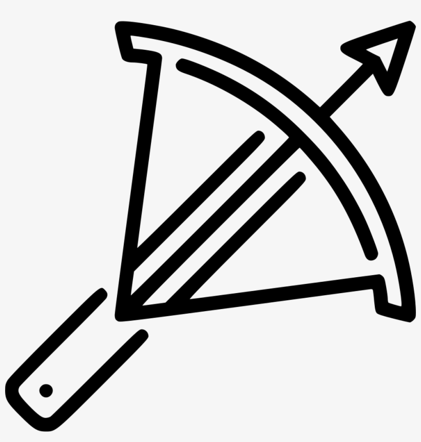 Crossbow Comments - Crossbow Svg PNG Image | Transparent PNG Free ...