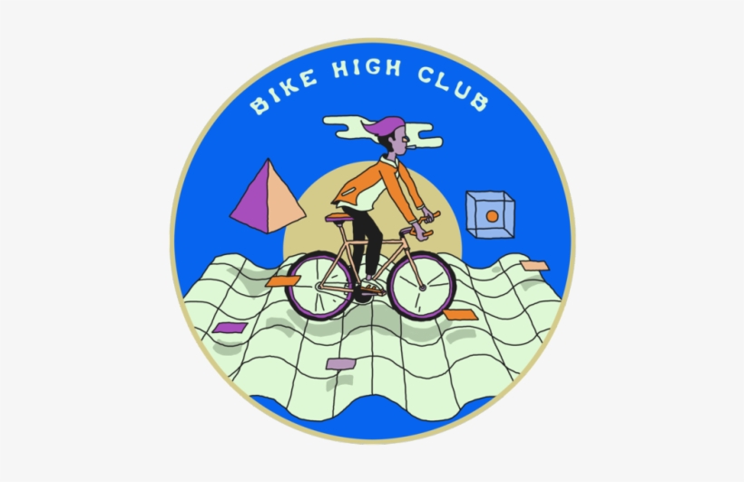 Sticker Bick High Club By We Tigerz - Hybrid Bicycle PNG Image ...