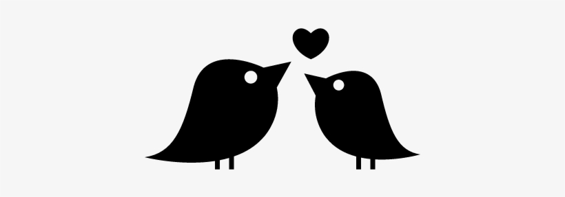 Download Couple Of Love Birds Vector - Love Icon Png Transparent ...