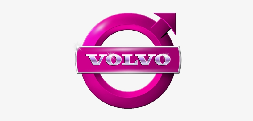 Volvo Logo Png - Volvo Logo Pink PNG Image | Transparent PNG Free ...