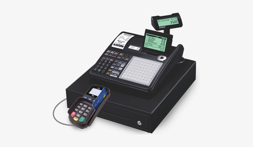 Free Casio Ecr - Cash Registers For Small Business PNG Image ...