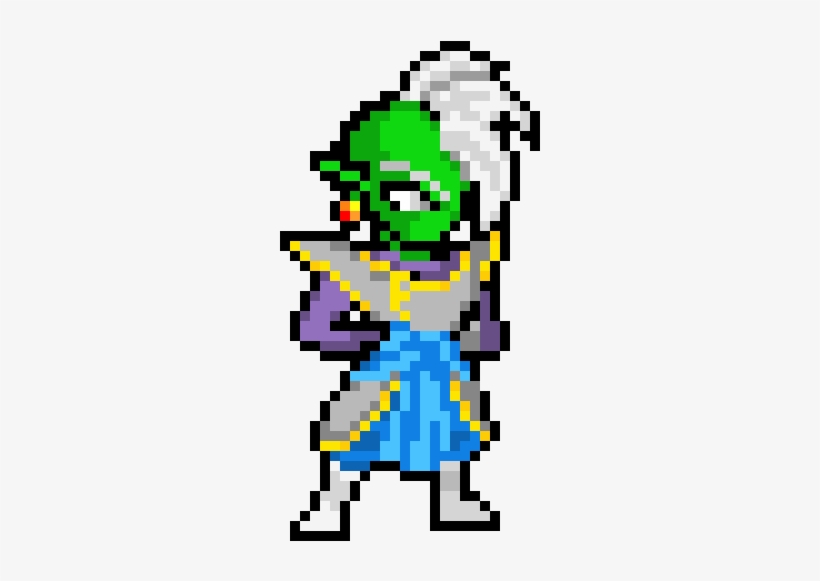 Download Zamasu - Imagenes De Zamasu Pixel Art | Transparent PNG ...