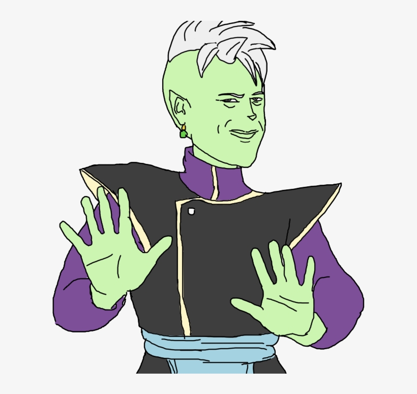 Goku Gohan Trunks Vegeta Goten Kaiō Green Facial Expression - Zamasu ...