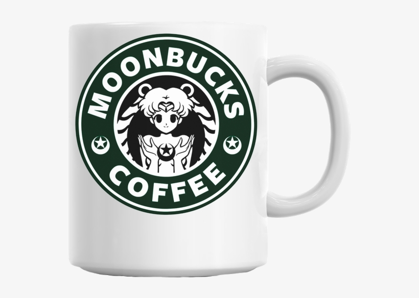 Sailor Moon Starbucks Logo Mug - Moonbucks Coffee PNG Image ...