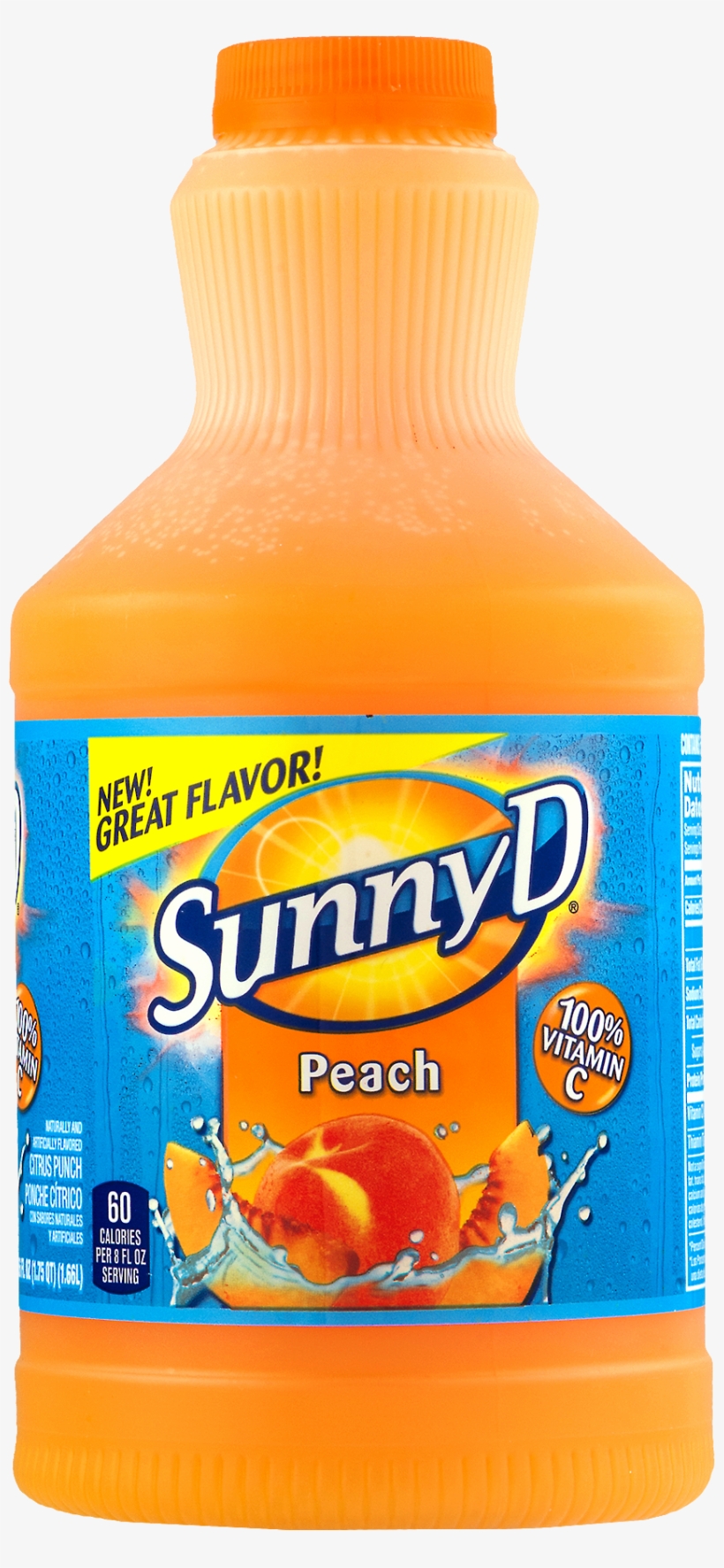 Sunny D Logo Transparent - Sunny D Flavored Citrus Punch, Orange - 40 ...