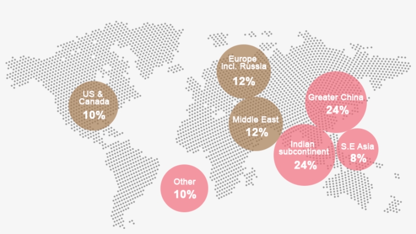 Includes Jewellery, Technology, Bars, Coins And Etf - World Map PNG ...