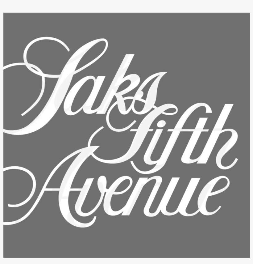 Download Learn More - Logo Saks Fifth Avenue | Transparent PNG Download ...