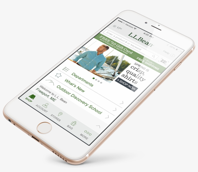 Bean Mobile App Design - Mobile App List Option PNG Image | Transparent ...