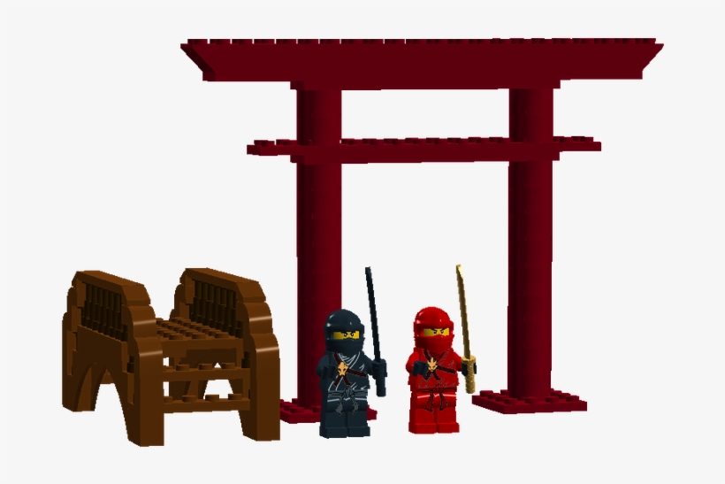 Download Ninjago Bridge Battle - Torii | Transparent PNG Download | SeekPNG