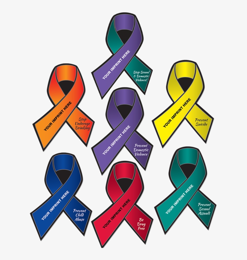 No Image - Distracted Driving Awareness Ribbon PNG Image | Transparent ...