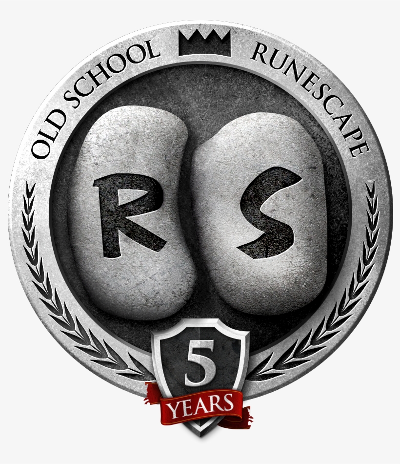 Osrs Fifth-anniversary Logo - Old School Runescape PNG Image ...