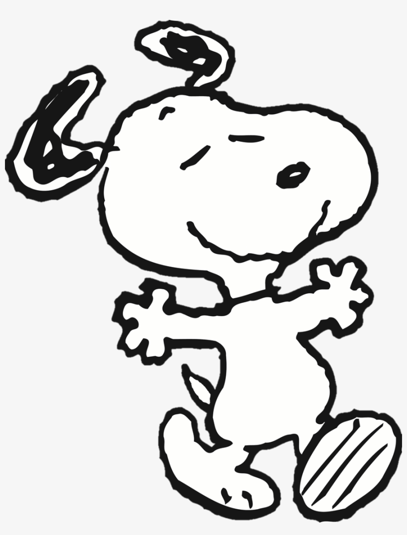 Download Metlife Logo Png - Snoopy Black And White | Transparent PNG ...