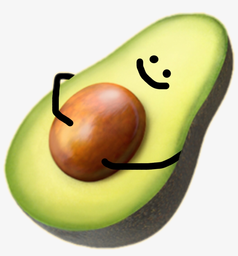 Avocado With Face PNG Image | Transparent PNG Free Download on SeekPNG