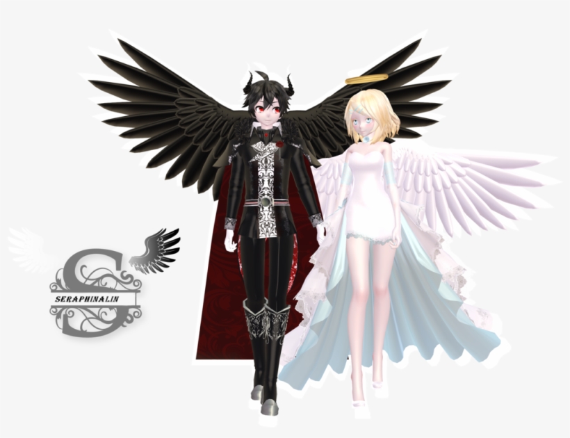 Angel And Demon Png Clip Download - Demon Len PNG Image | Transparent ...