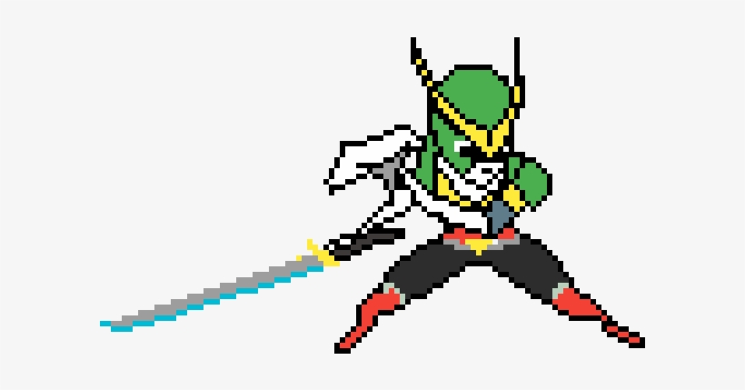 Sentai Genji Pixle - Cartoon PNG Image | Transparent PNG Free Download ...