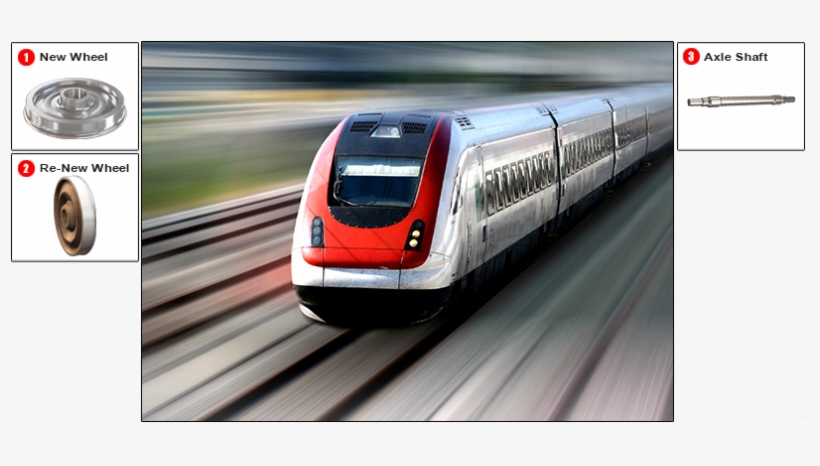 Locomotive / Car Wheels - Morocco New High Speed Trains PNG Image ...