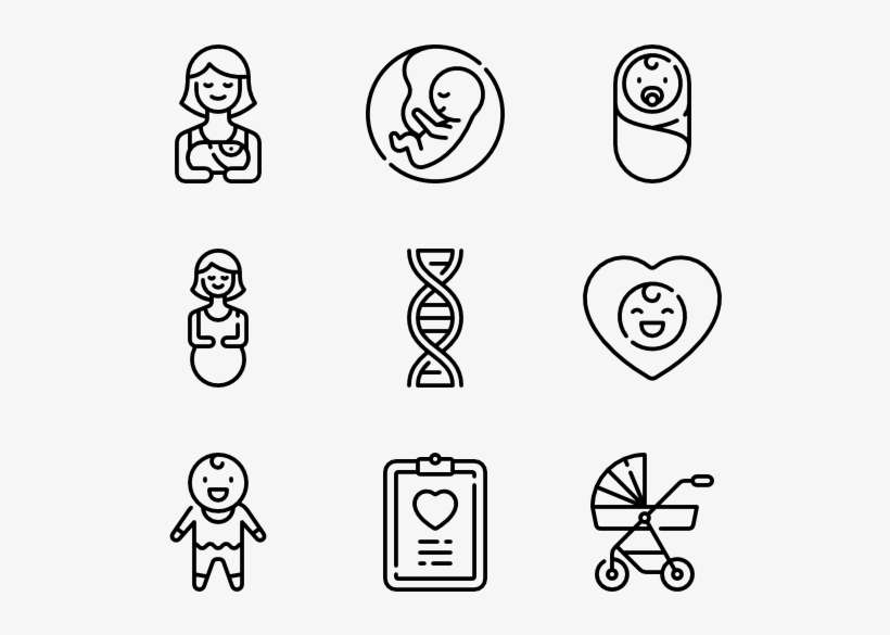 Maternity - Pregnant Vector Icon Free PNG Image | Transparent PNG Free ...