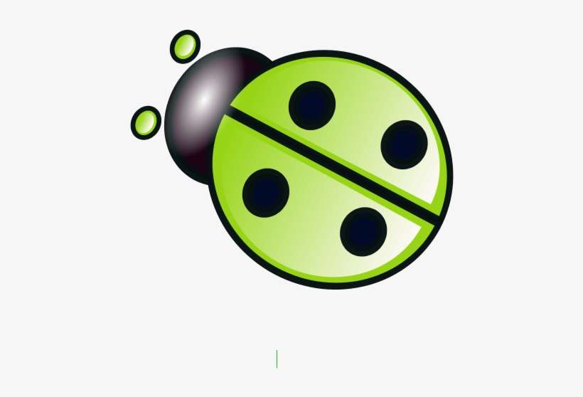 Download This Free Clipart Png Design Of Green Lady Bug Clipart ...