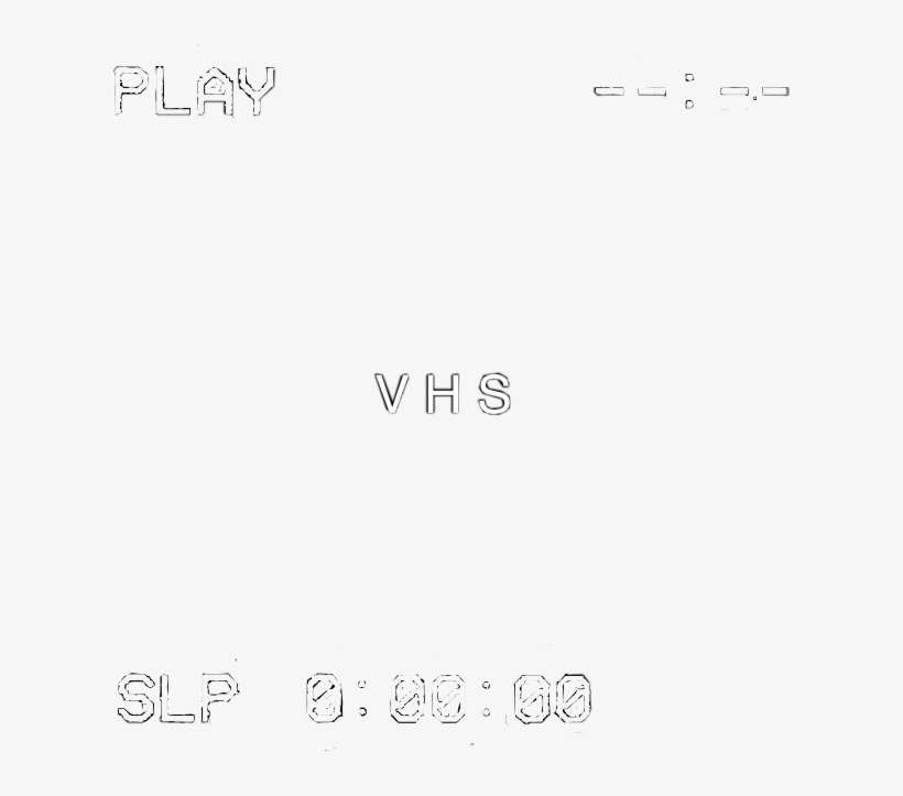 Download Clipart Black And White Download Vhs Vhstape Overlay ...