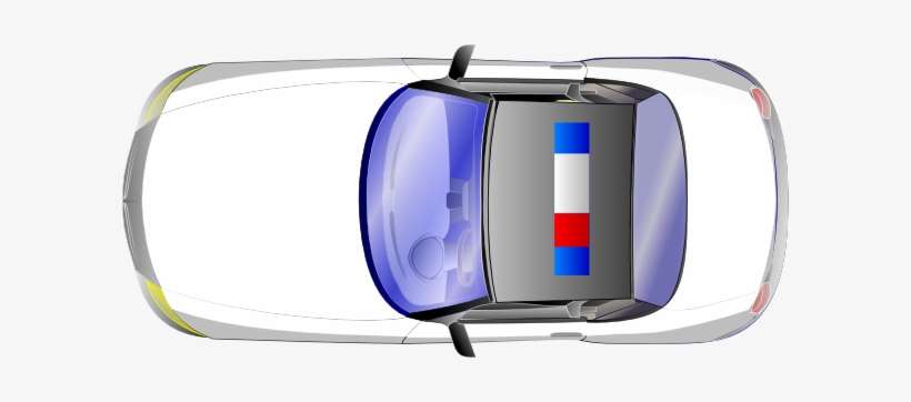 Download Police Car Top View Vector | Transparent PNG Download | SeekPNG