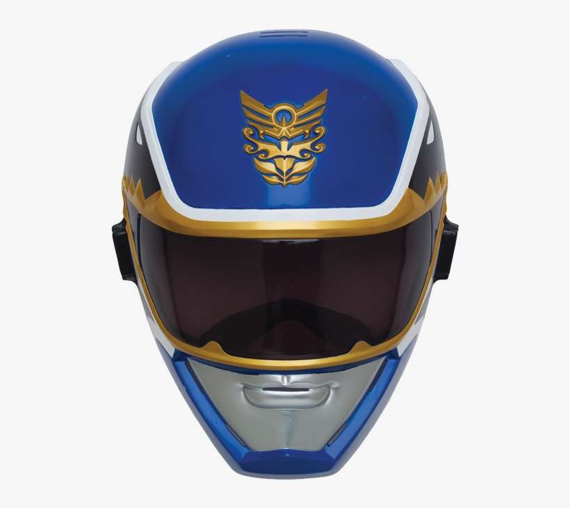 Blur Clipart Power Ranger - Blue Power Rangers Face PNG Image ...