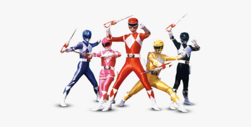Mighty Morphin Power Rangers Transparent PNG Image | Transparent PNG ...