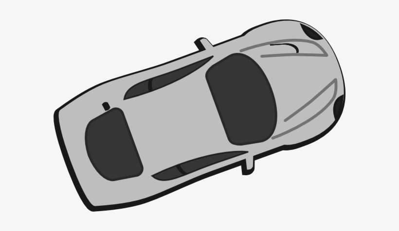 Gray Car Top View 20 Clip Art At Clker Com Vector Clip - Car Top View ...
