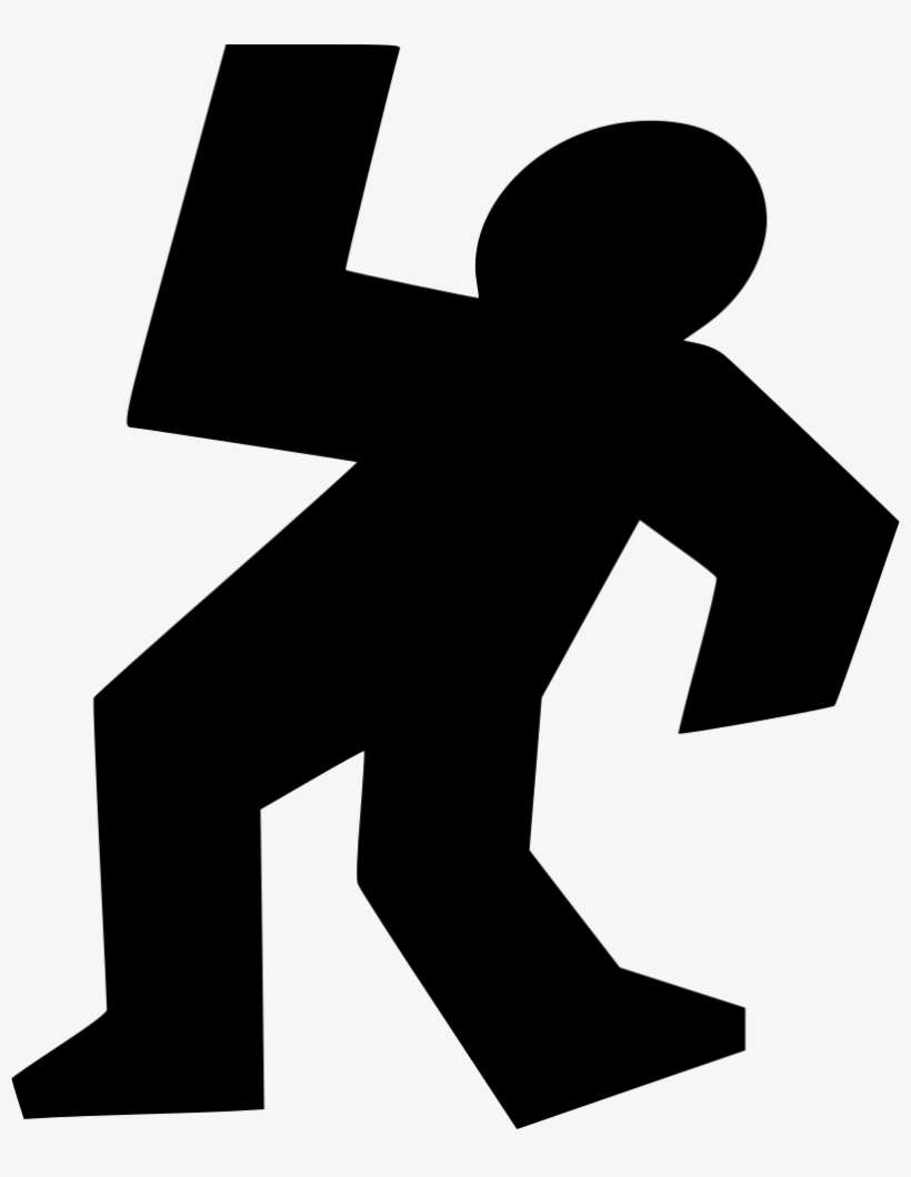 Dead Body Outline - Scalable Vector Graphics PNG Image | Transparent ...