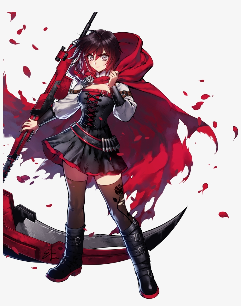 C'est Parti - Rwby Ruby Rose Volume 5 PNG Image | Transparent PNG Free Download on SeekPNG