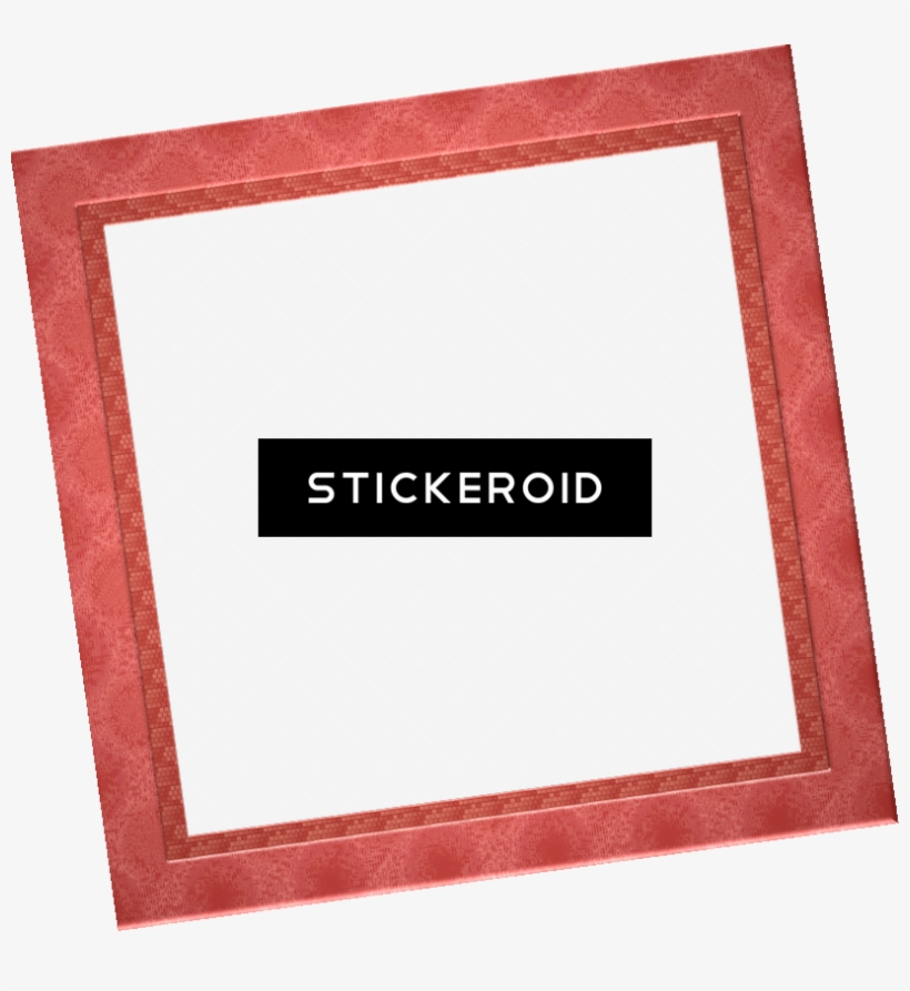 Download Red Border Frame Frames - Picture Frame | Transparent PNG ...
