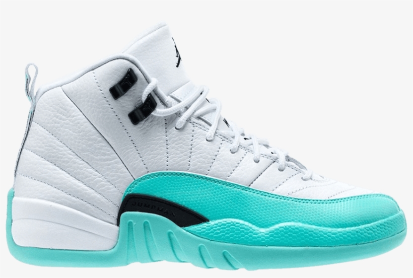 Air Jordan 12 Gs 'light Aqua' - Jordan 12 Light Aqua PNG Image ...