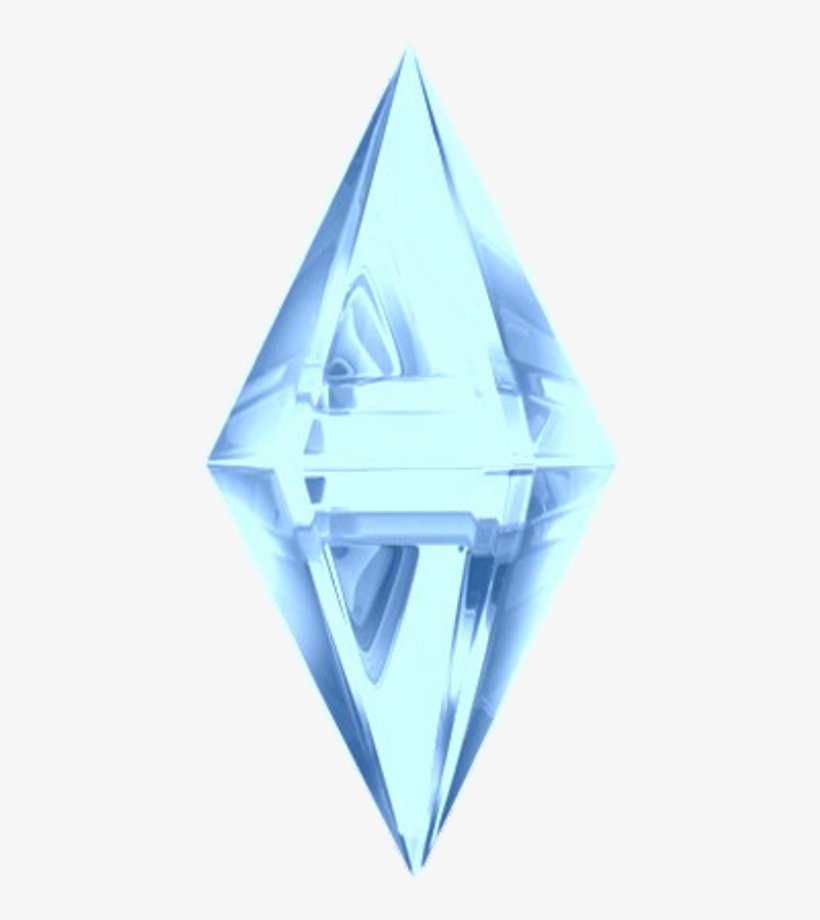 Sims Crystals Crystal Blue Sticker Stickers Tumblr - Sticker PNG Image ...
