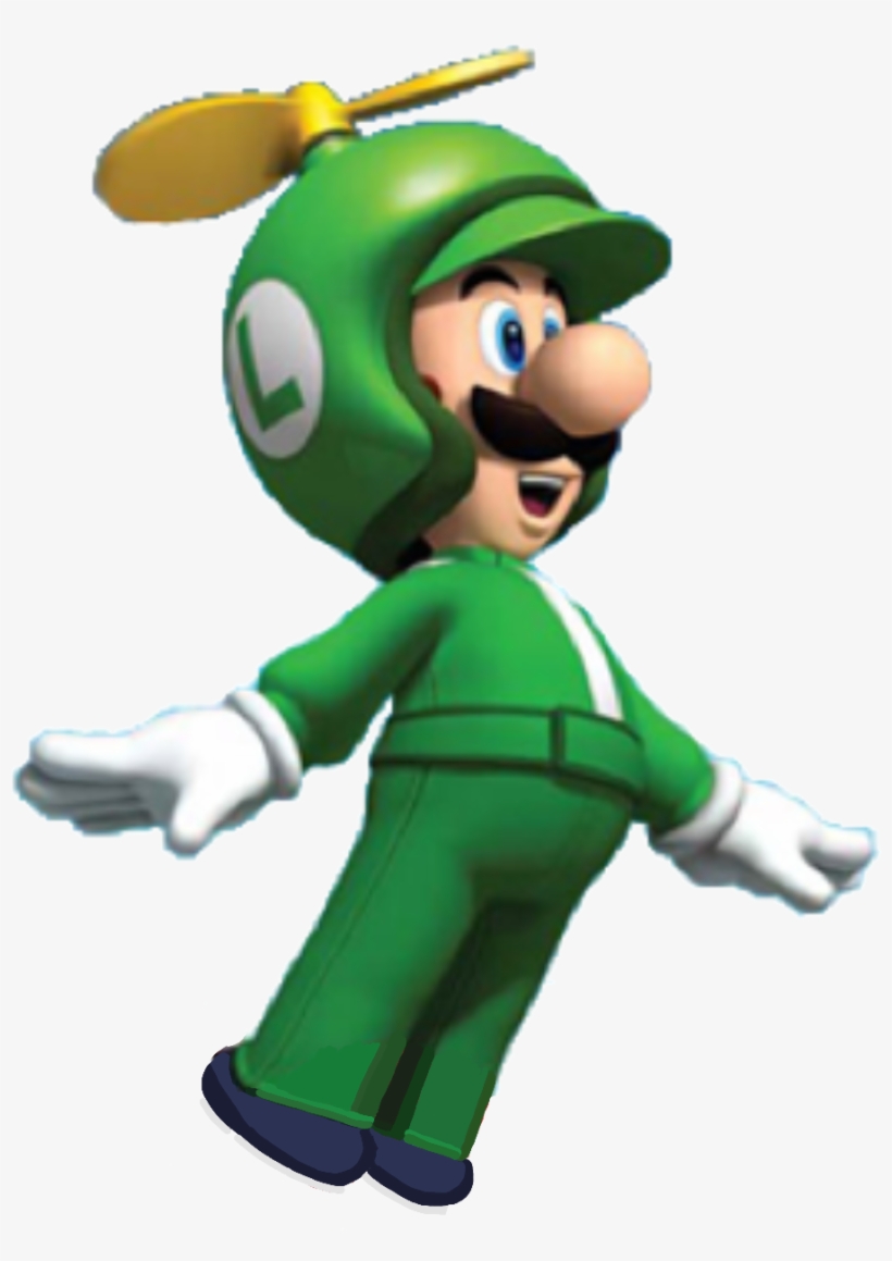 Download Propeller Luigi - Propeller Mario And Luigi | Transparent PNG ...