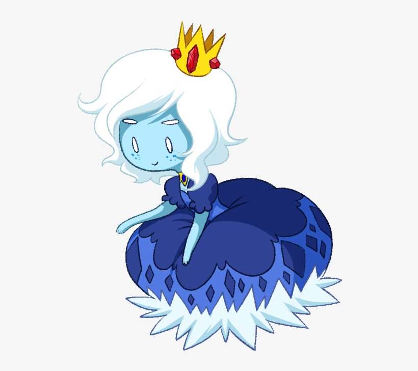 Ice Princess - Adventure Time Fionna Ice Queen Comic PNG Image ...