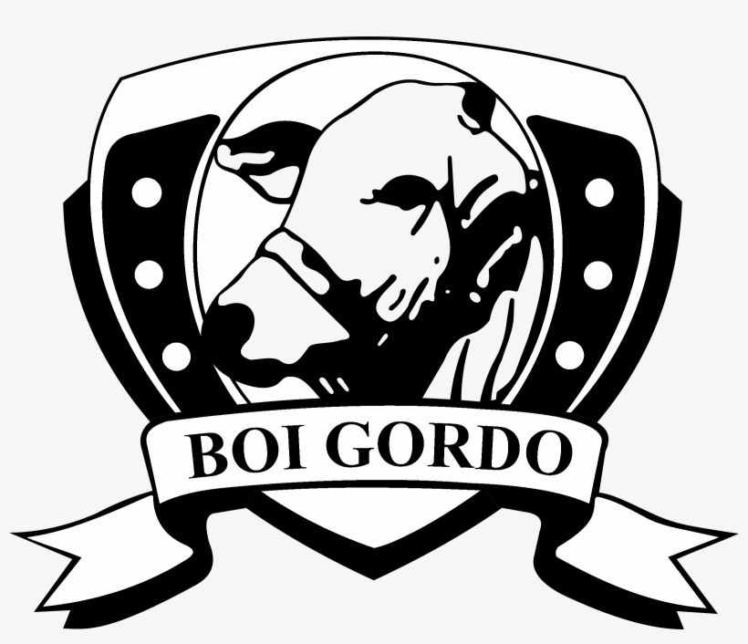 Boi Gordo Logo Black And White - Logo De Boi Png PNG Image ...