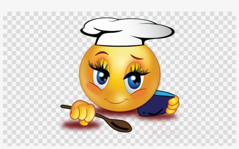 Emoji Chef Png Clipart Smiley Emoticon Clip Art - Chef Smiley PNG Image ...