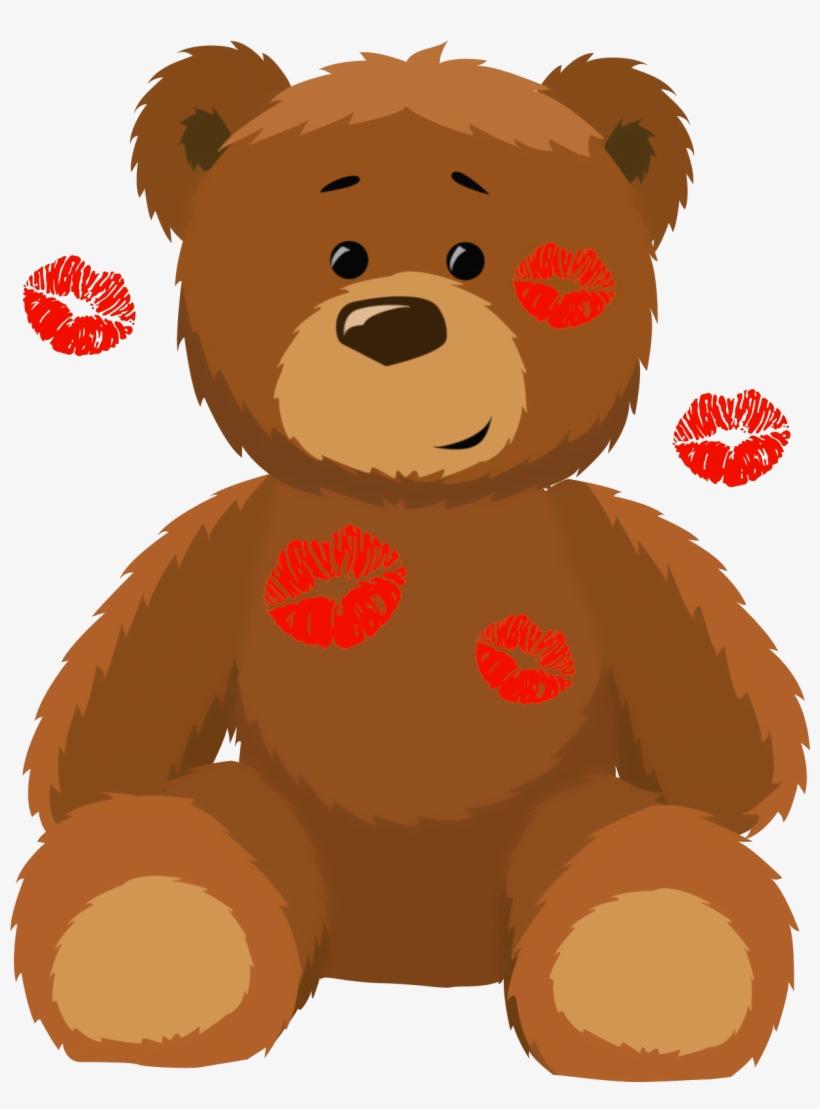Valentines Bear Clip Art PNG Image | Transparent PNG Free Download on ...