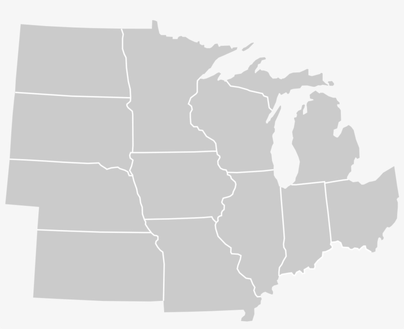Open - Midwest State Outlines PNG Image | Transparent PNG Free Download ...