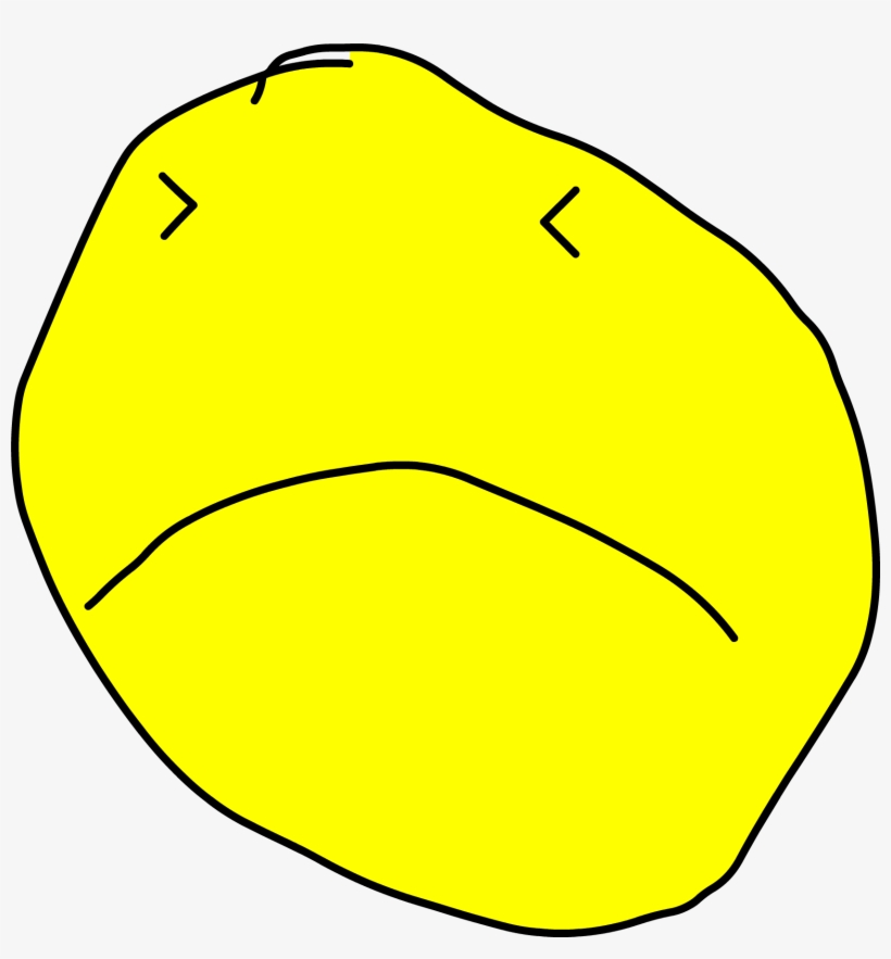 Yellow Face Omg - Bfb Yellow Face Body PNG Image | Transparent PNG Free ...