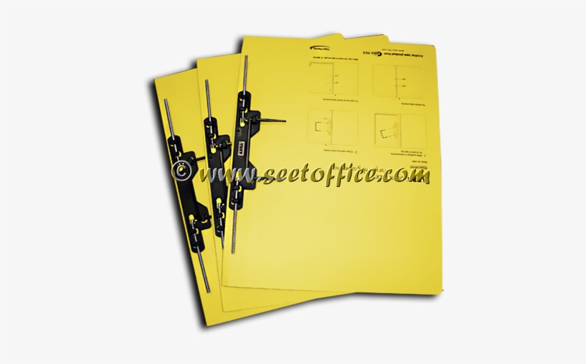 Abba Flat File (thickness 6's Of Paper) Yellow (100pcs/bx) - Flat File ...