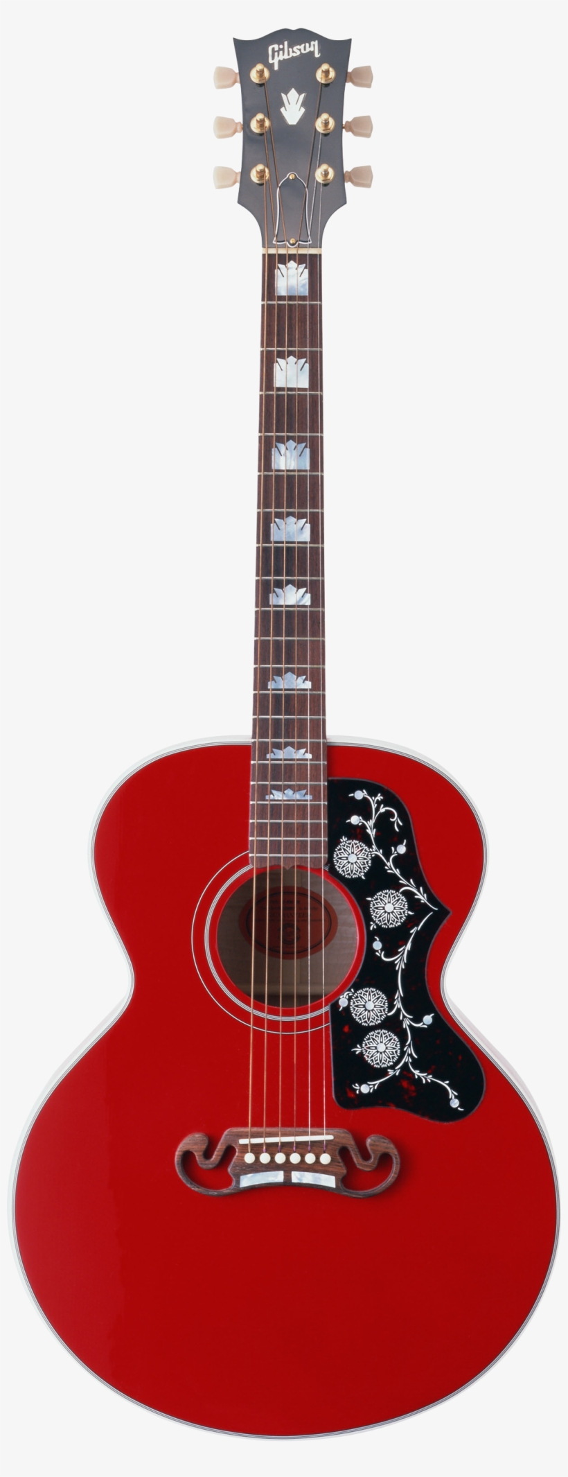 Red Acoustic - Red Guitar Hd Png PNG Image | Transparent PNG Free ...