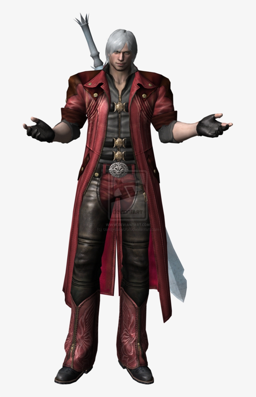 No Caption Provided - Devil May Cry 4 Dante Png PNG Image | Transparent ...