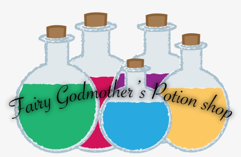 Potion Bottle Label Png Image Black And White Stock - Logo PNG Image ...