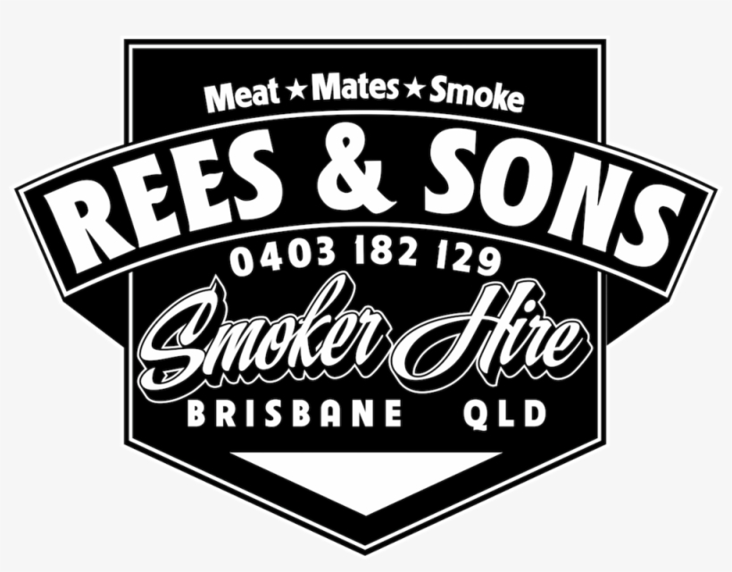 Rees Black Logo - Rees & Sons Smoker Hire PNG Image | Transparent PNG ...
