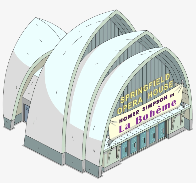 Opera House - The Simpsons PNG Image | Transparent PNG Free Download on ...
